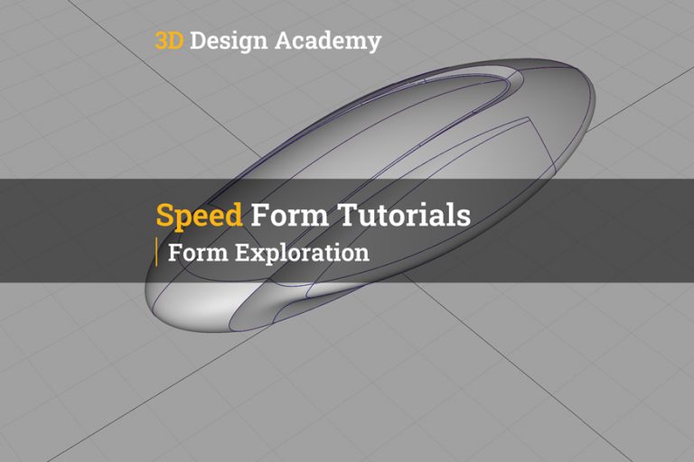 Speed Form Tutorial – 3D Design Academy