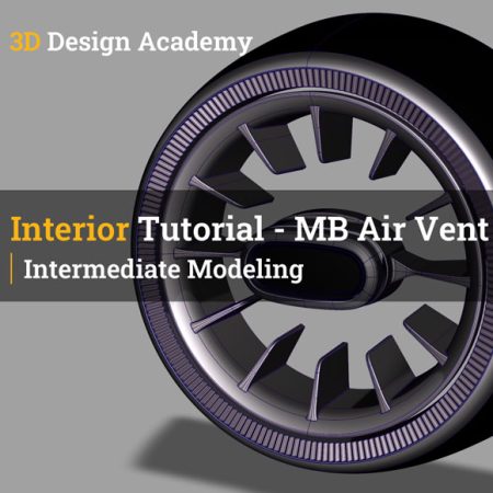 Interior Tutorial – Mercedes Benz Air Vent → Interior Tutorial – Mercedes Benz Air Vent 10 - 3D ...